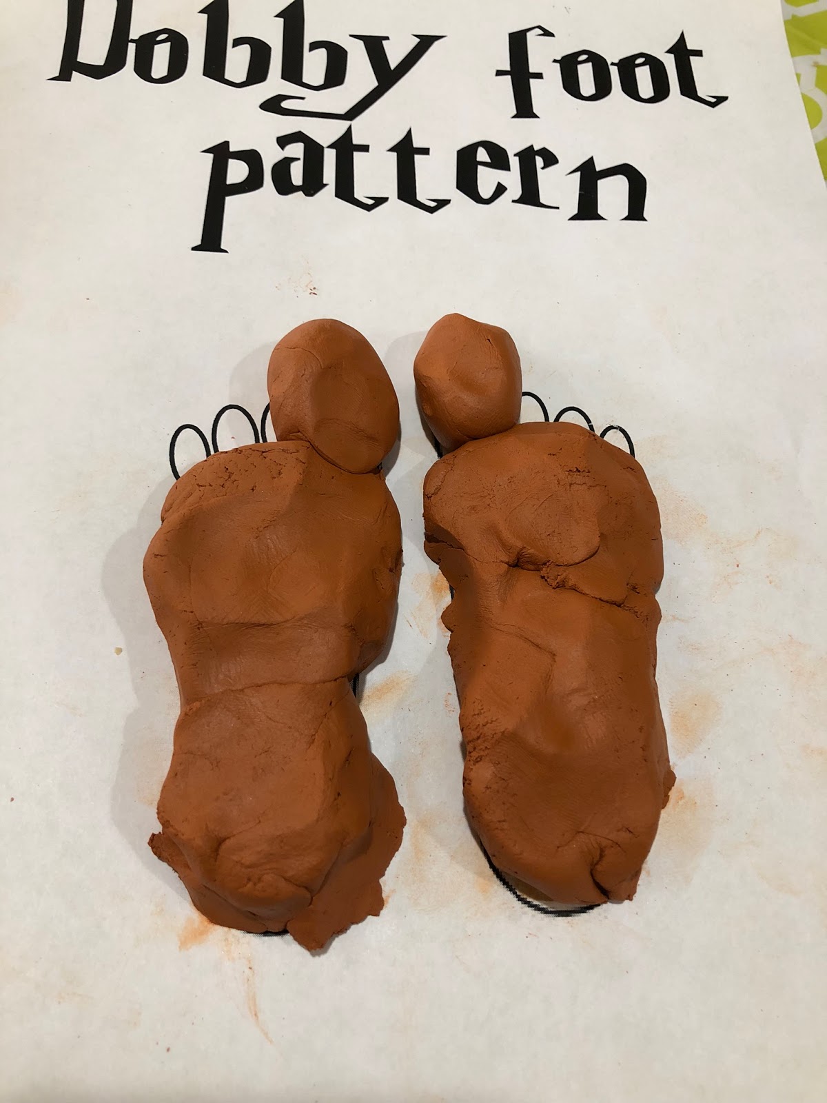 HollysHome Family Life: See How I made Dobby's feet for our Harry ...