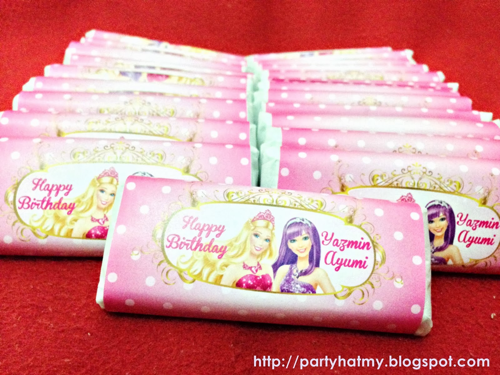 Party Hat: Barbie Party Packs for Yazmin