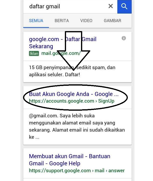 Cara Mudah Buat Email Baru Melalui HP Android - ekonomibasis