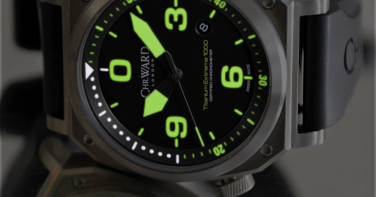 RelógiosB3: Christopher Ward C11 Titanium Extreme 1000