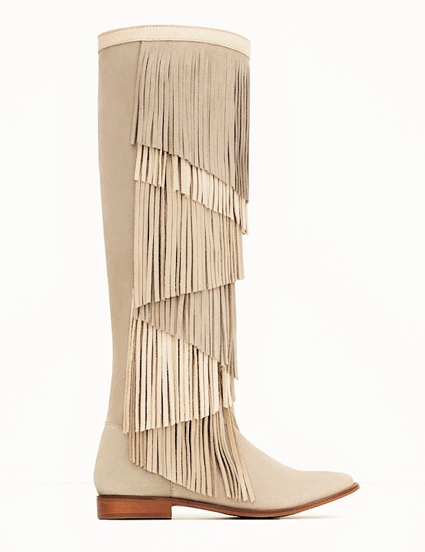 ALMAGRECREA: BOTAS CON FLECOS OTOÑO-INVIERNO