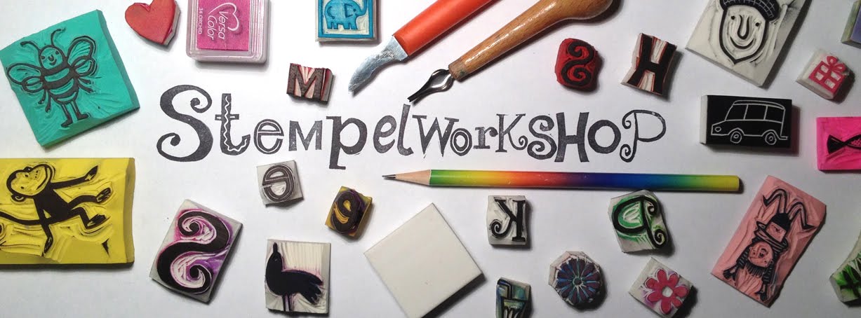 a Stamp a Day: extra stamp carving workshop