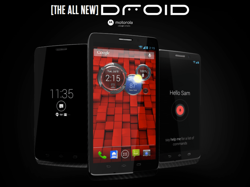 Motorola Droid Ultra, Droid Ultra Mini and Droid MAXX officially announced