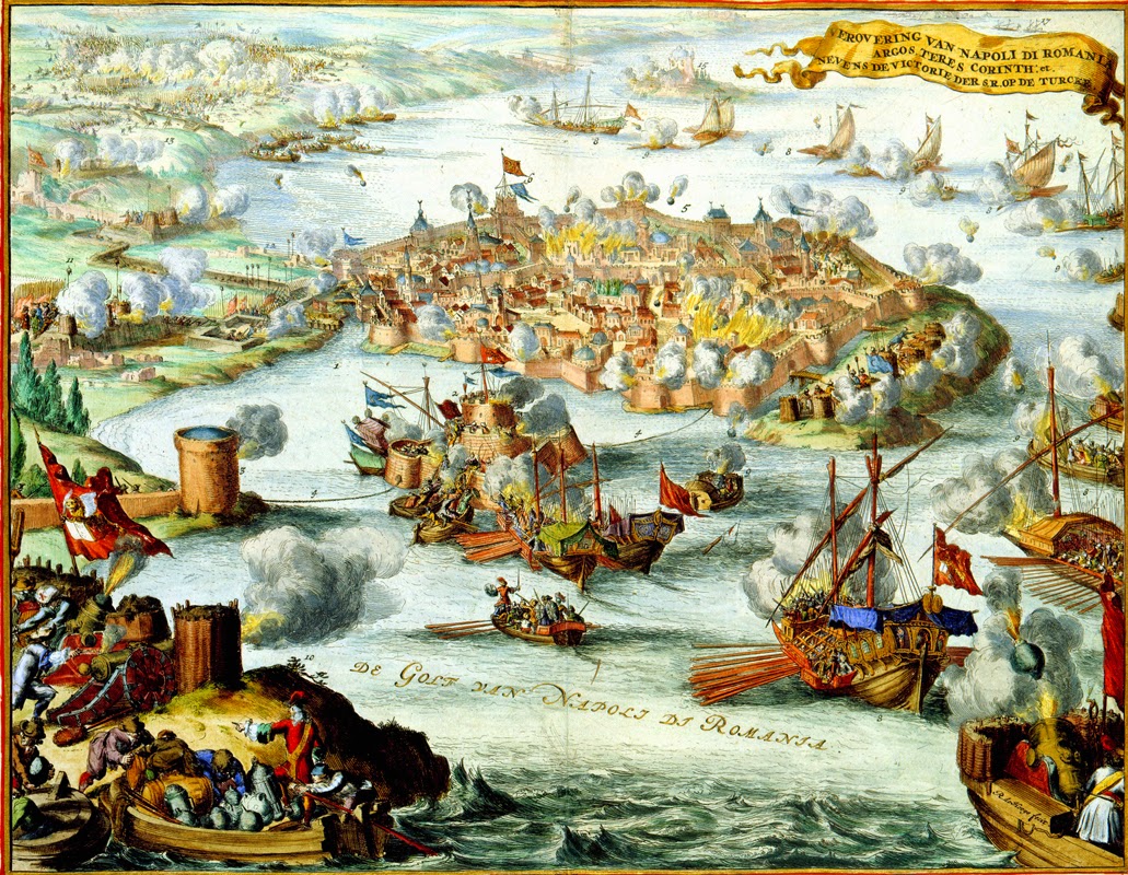 Ιούλιος 1715: Ξεκινά η δεύτερη τουρκοκρατία για το Ναύπλιο - Θρήνοι για ...