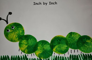 Letter I: Inchworm Craft, The Inchworm Home, Size Sorting, Color Match ...