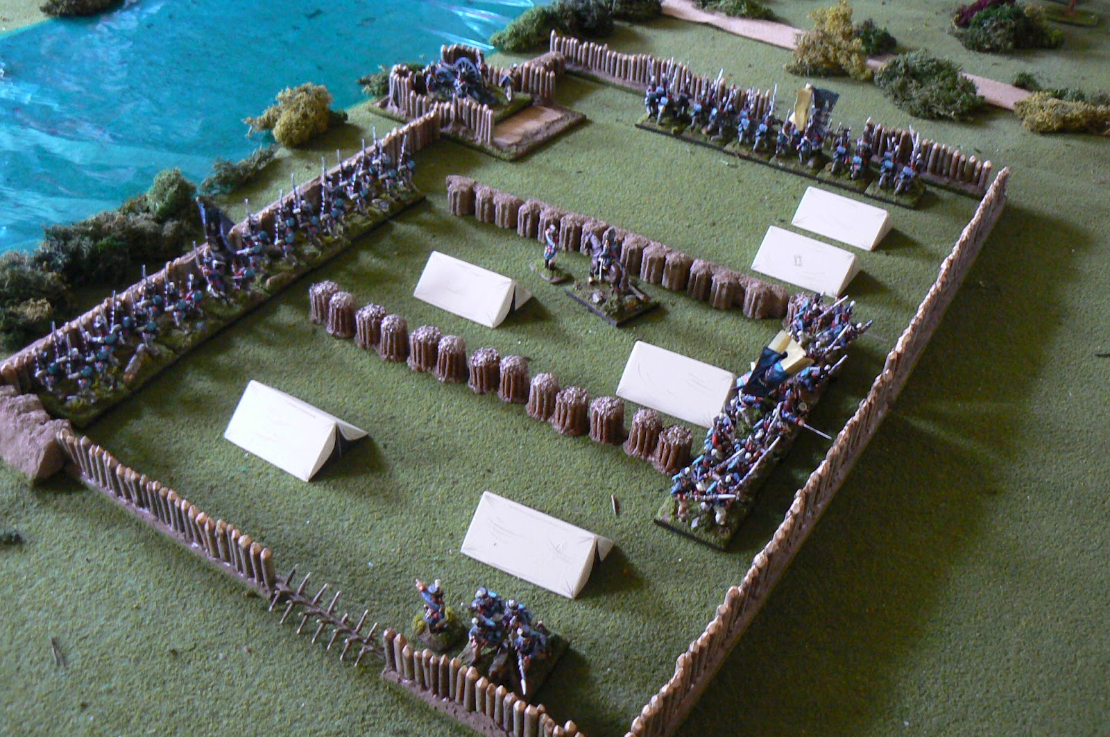 Dots of Paint: Siege of Fort Meigs (War of 1812)