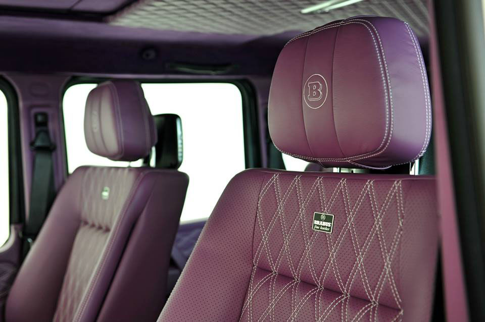 * LOVG * I Love Gelandewagen: BRABUS fine leather / purple