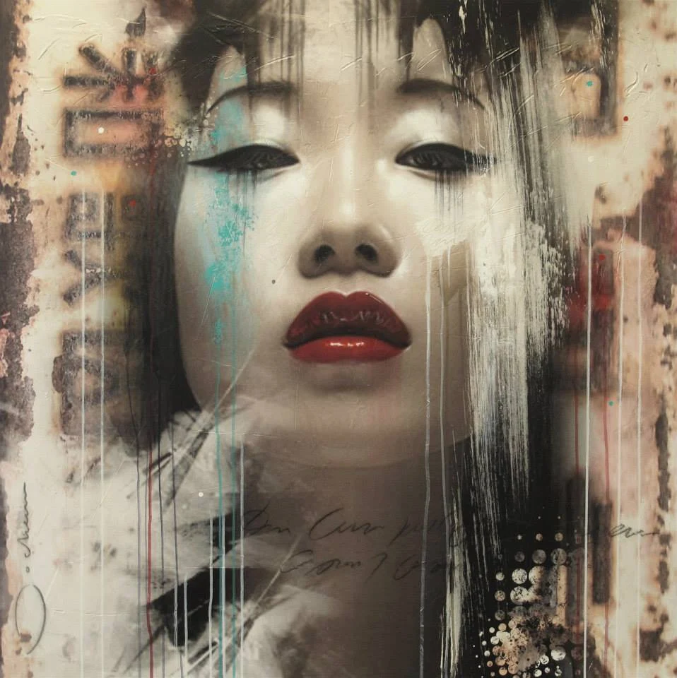 Hans Jochem Bakker, 1948 | Portrait Mixed media painter | Tutt'Art ...