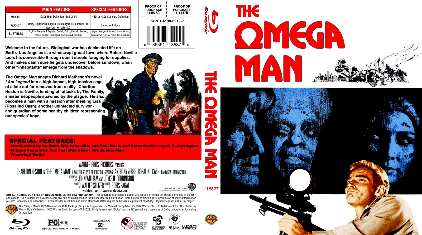 Cover Art and more!: The Omega Man