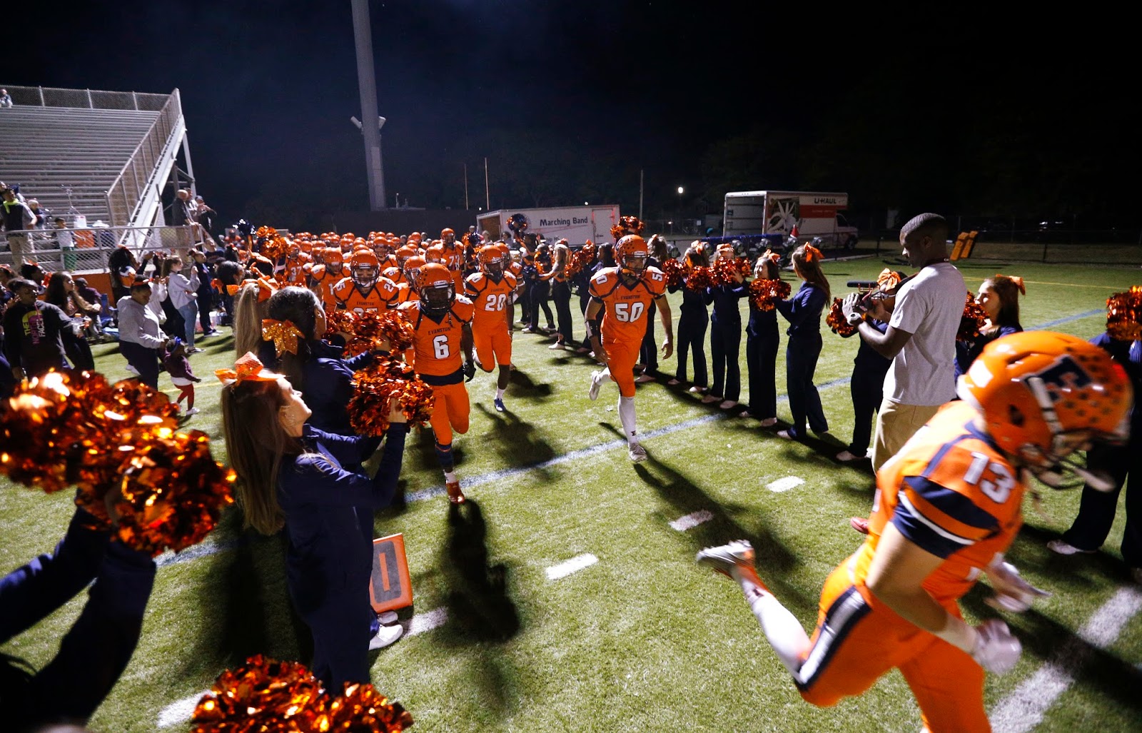 Mark Kodiak Ukena: IHSA Varsity Football: New Trier vs Evanston THS