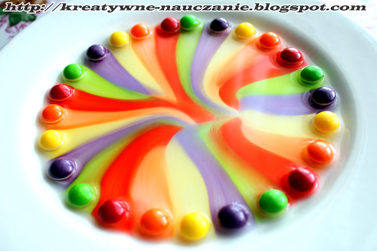 Kreatywne nauczanie: SKITTLES - eksperyment