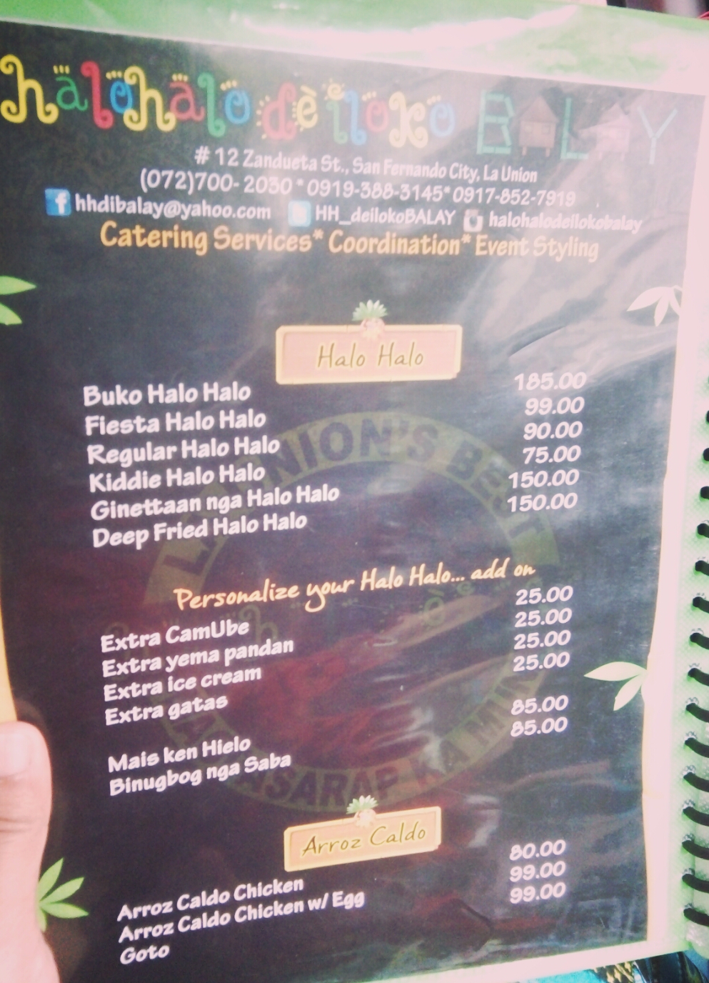 Take A Peep: LA UNION'S BEST Halo-Halo De Iloko Balay Restaurant