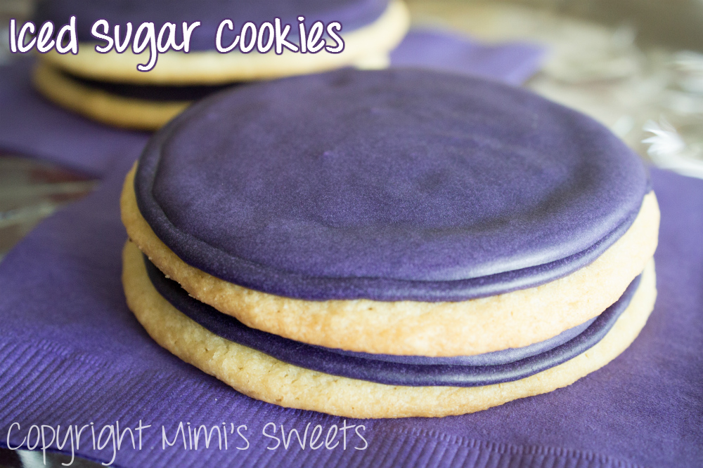 Iced Sugar Cookies (Kenyon College Shield Sugar Cookies) - Mimi's Sweets