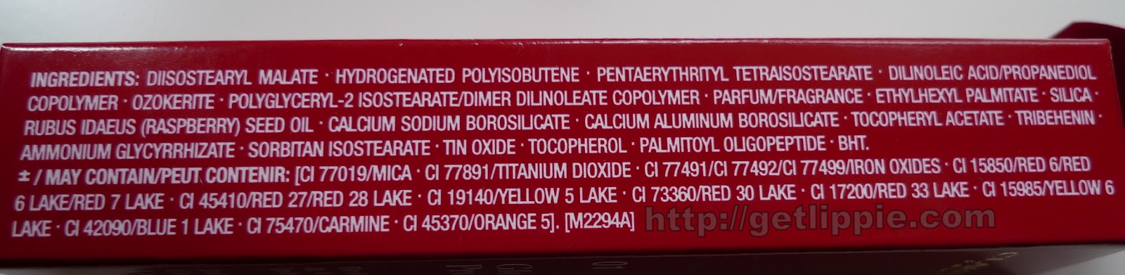 Lipstick of the Week - Clarins Gloss Prodige | Get Lippie