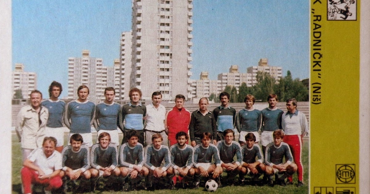 FK RADNICKI NIS 1980-81.
