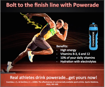 Persuasion and Influence: Bolt to the finish line with Powerade