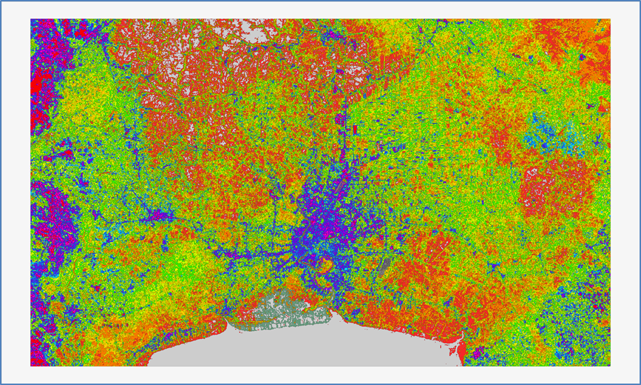 Clutter Map For RF Planning Tools