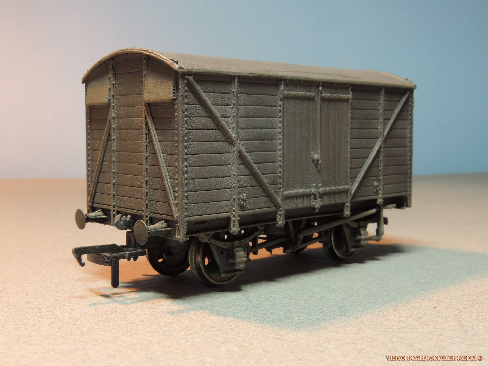 SodorModelRailroading: Fish Van #1: 12 Ton Ventilated Van