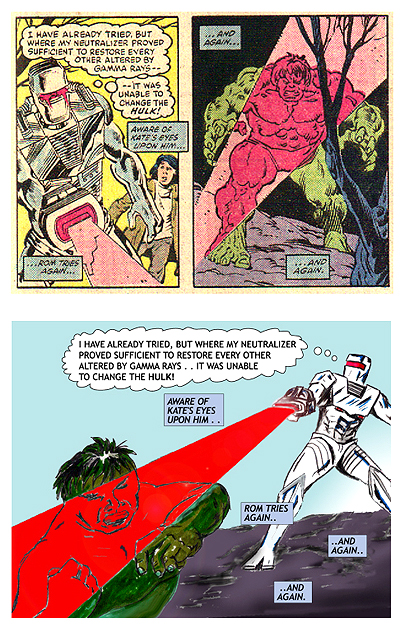 repaneled: Copied Comics Panels: David H. repanels Hulk #296 featuring ...