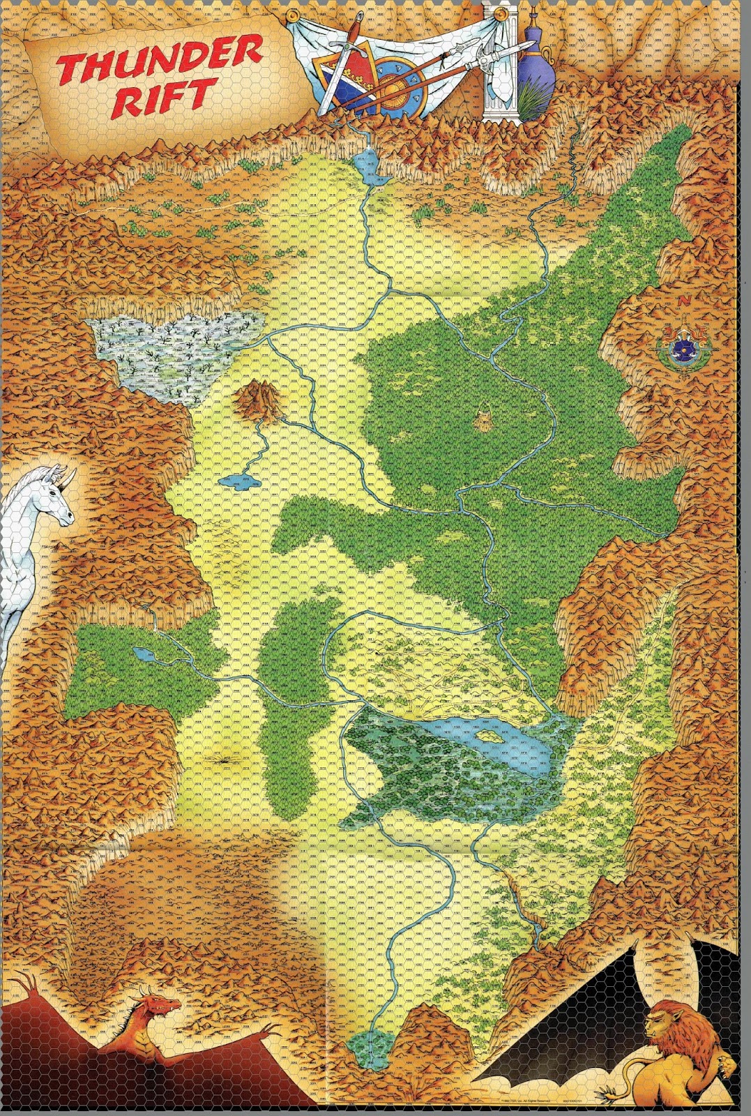 The 3 Toadstools : Thunderrift Campaign Setting