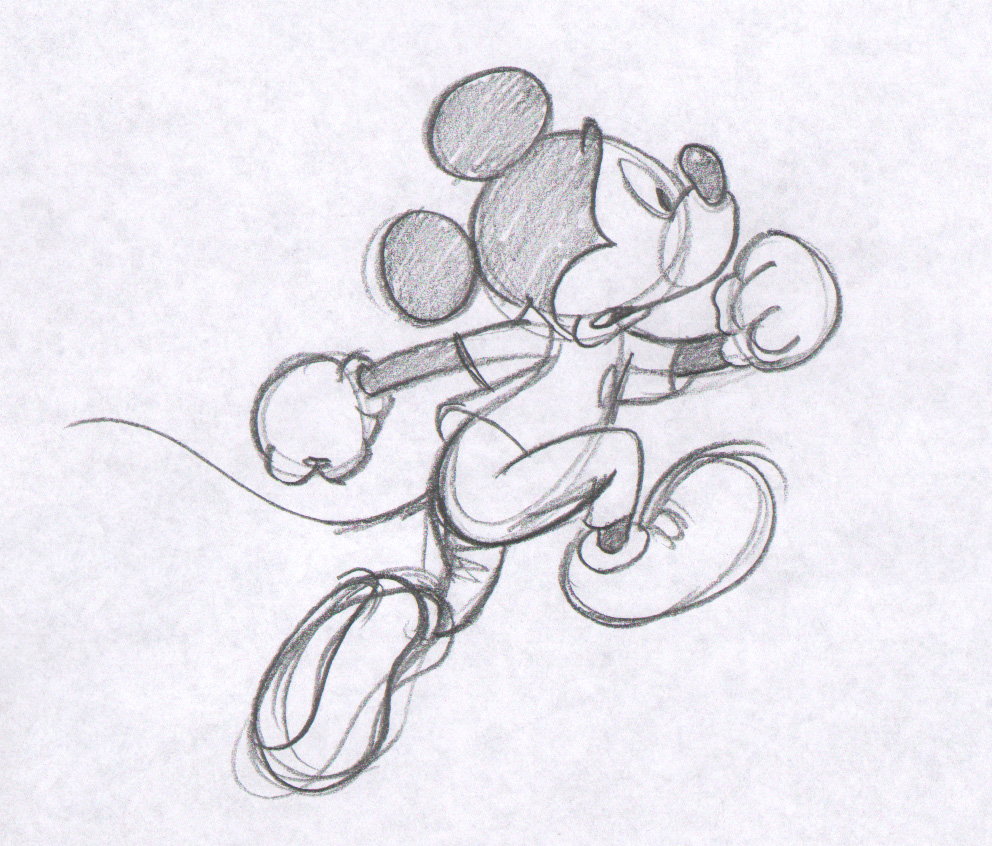 The Art of Lavalle Lee: Mickey Mouse - Study 4