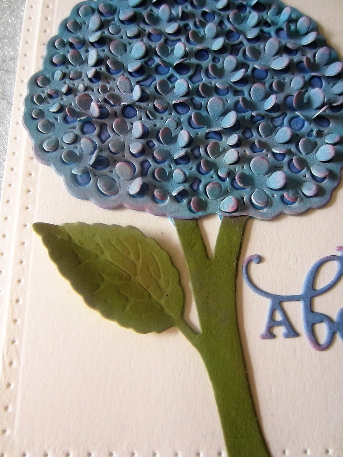 PartiCraft (Participate In Craft): Beautiful Hydrangea Card