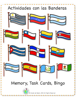 Making Mini Flags with Legos in World Language Class | Mundo de Pepita
