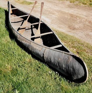 Paddle Making (and other canoe stuff): 100+ Year Old Mi'kmaq Canoe ...