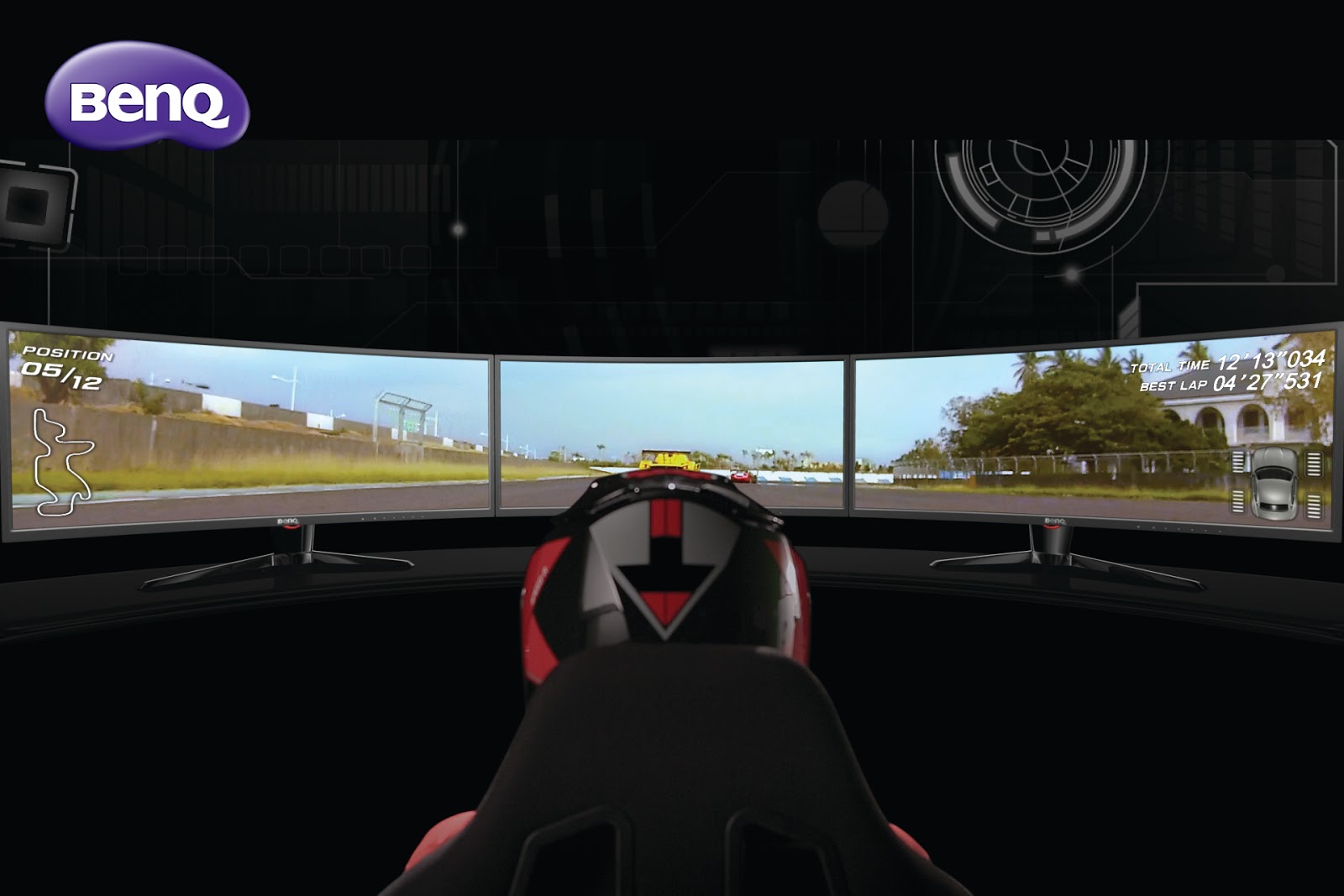 BenQ launches the world’s first curved gaming monitor XR3501 with 35 ...