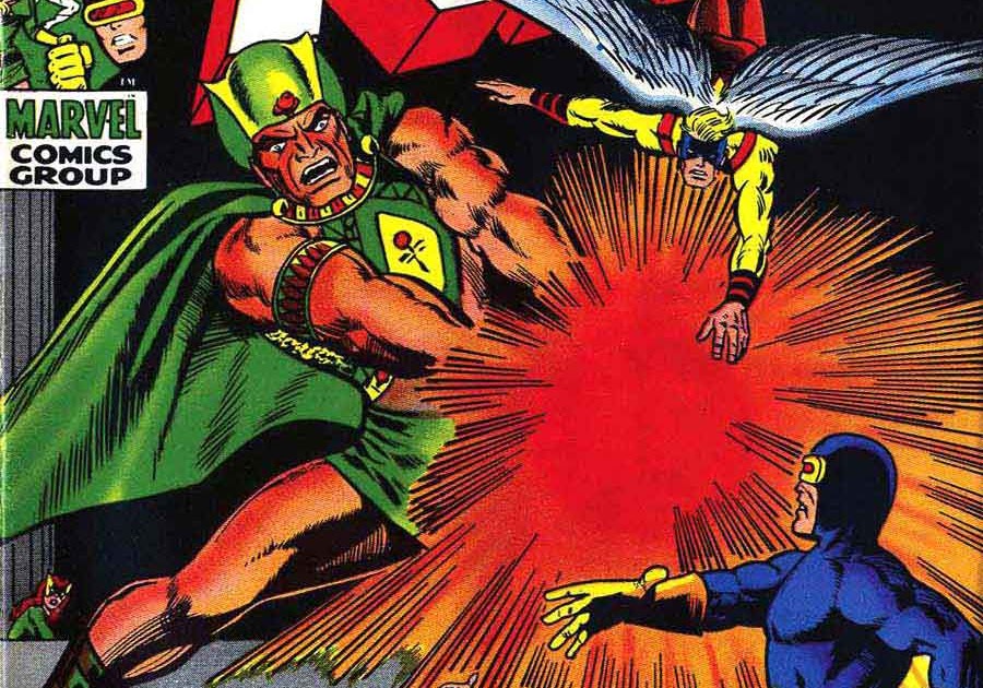 X-men #54 - Barry Windsor Smith cover - Pencil Ink