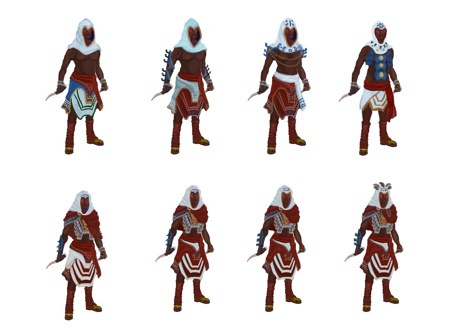 ChrisReillyArt_ConceptArt Practice: Assassins Creed: Aztec