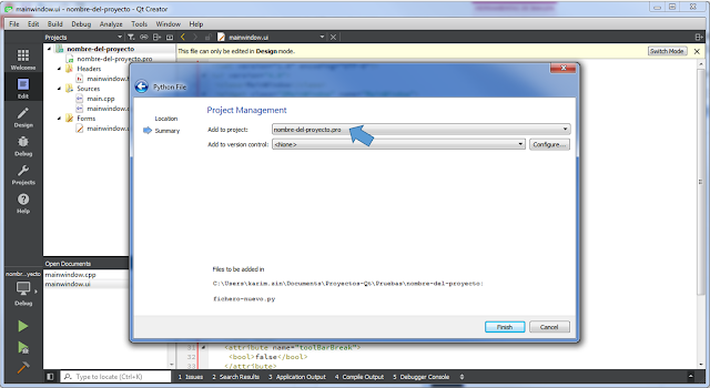 Python SDN: Crear un interfaz gráfica para nuestro código Python.
