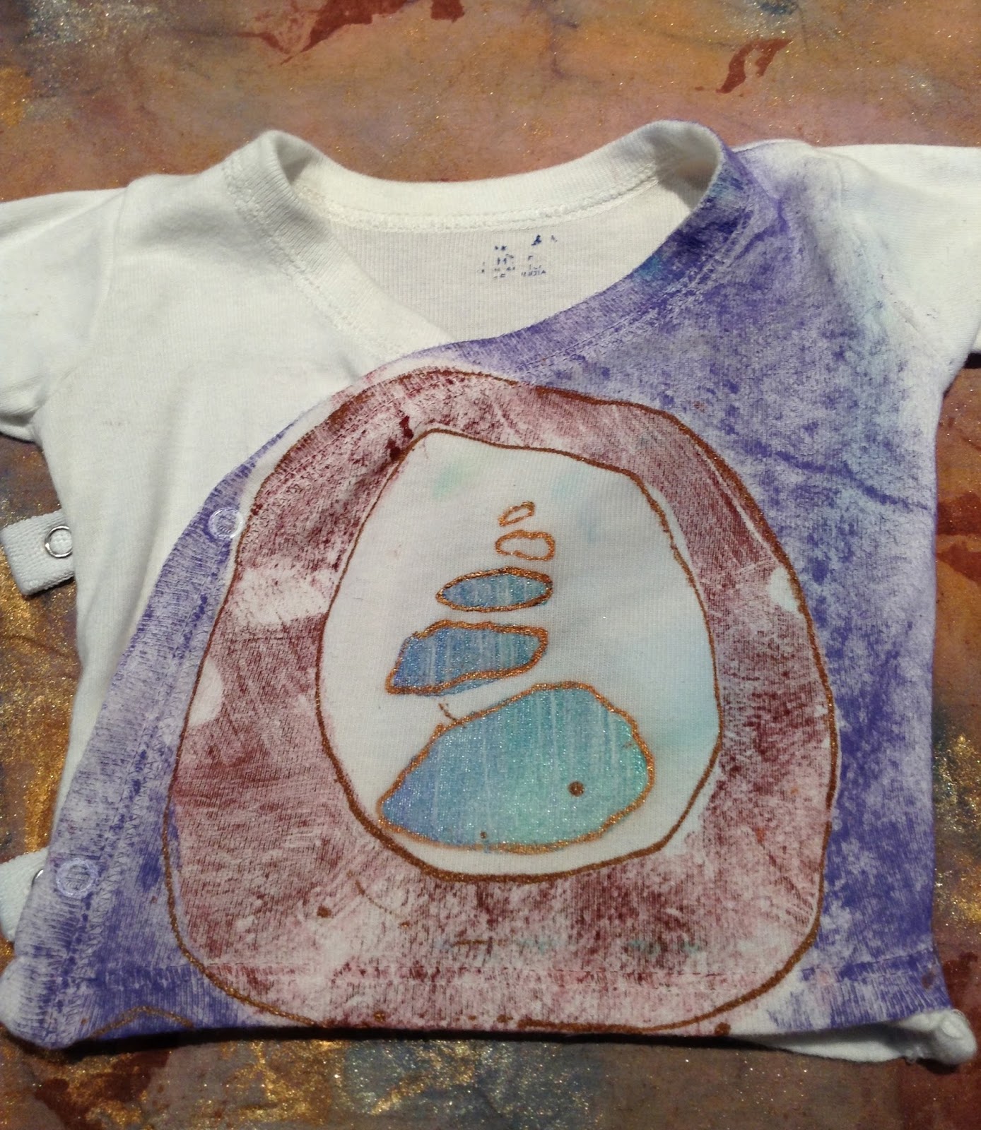 Wen Redmond: Earthy Easy Mono-printing