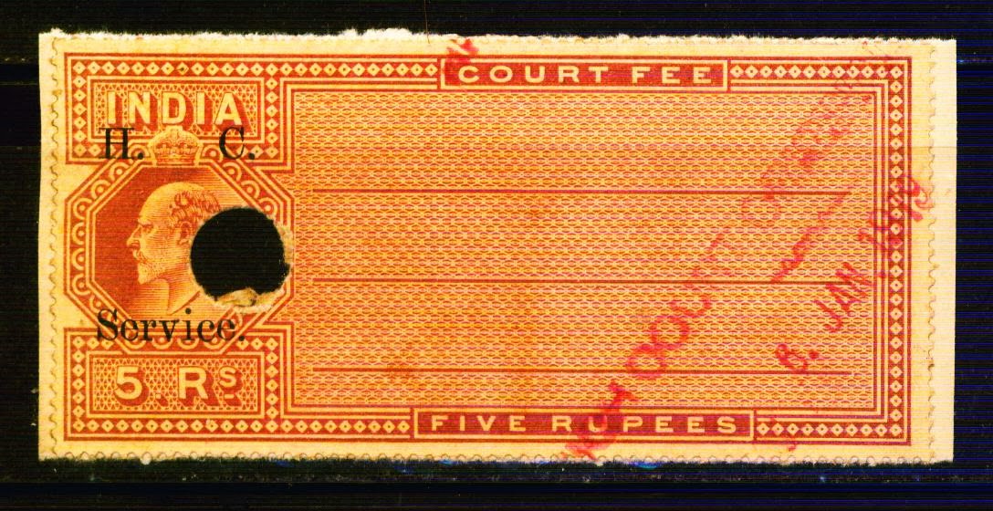 Heritage of Indian stamps site: British India King Edward VII KED High ...