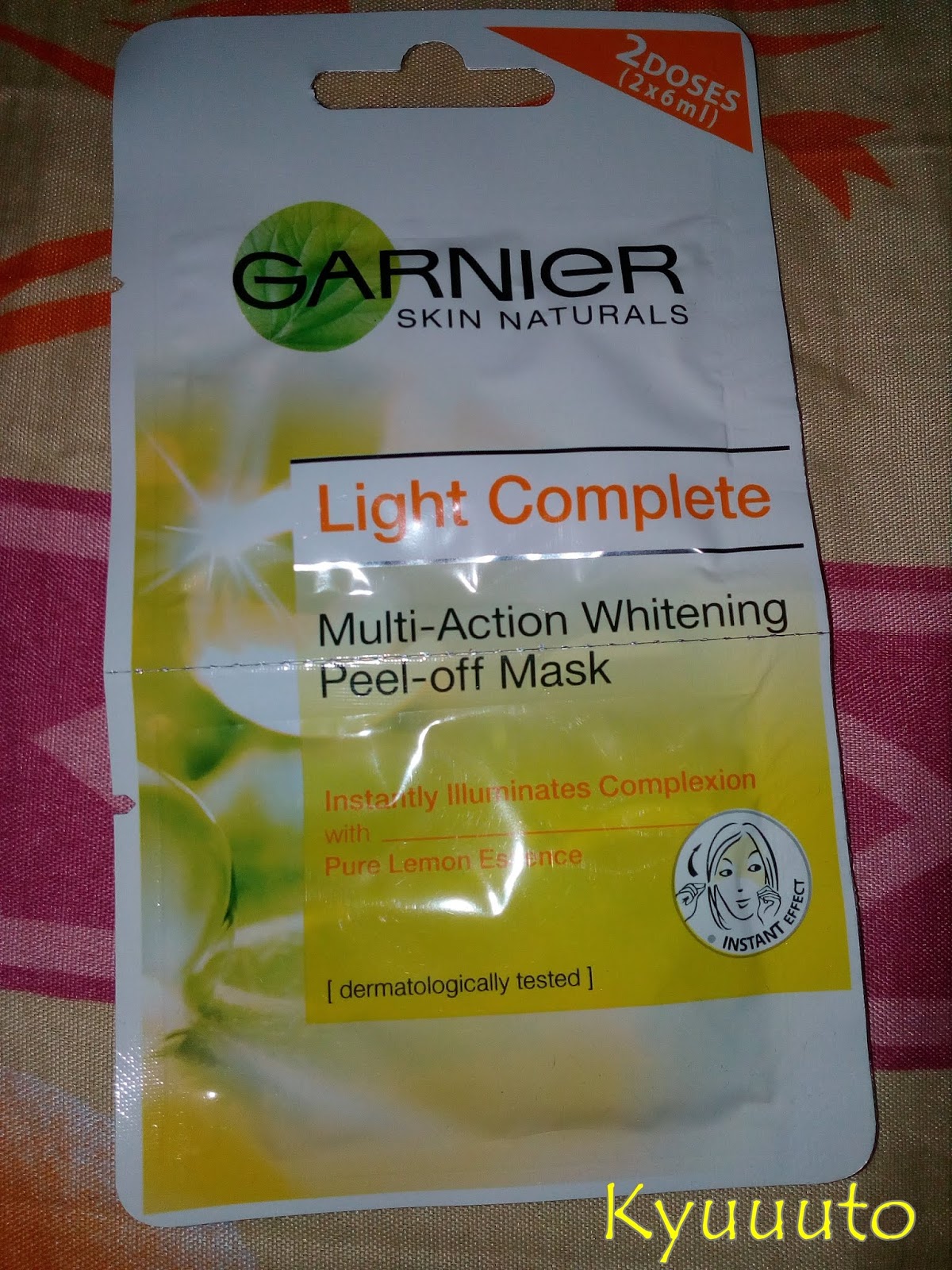 [REVIEW JUJUR] GARNIER LIGHT COMPLETE MULTI-ACTION WHITENING PEEL-OFF ...