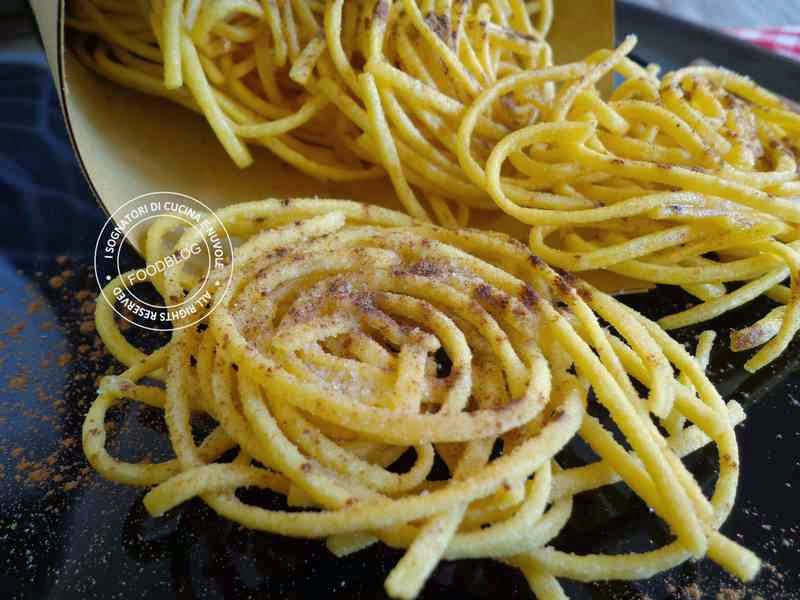 I sognatori di Cucina e nuvole: NIDI DI SPAGHETTI DOLCI