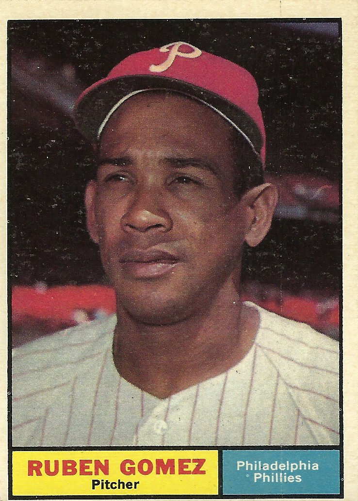 The Phillies Room: 1961 Topps #377 Ruben Gomez
