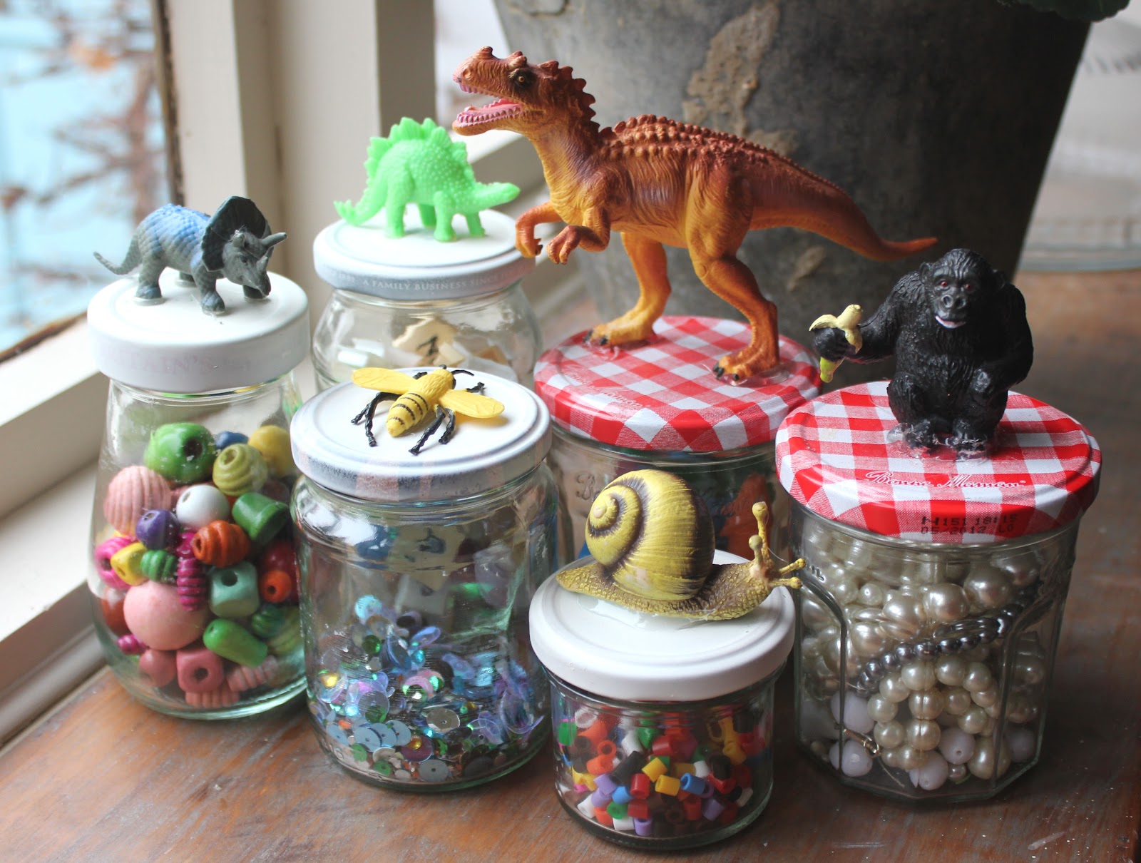 Bethany: D.I.Y Jar Tops (Toy Figurines part 2)