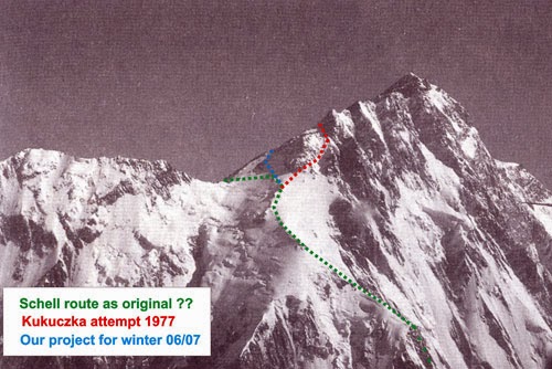 Nanga Parbat | Going up Schell Route Altitude Altitude