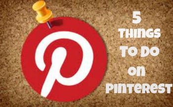 Bunny's Victory: 5 Things to do on Pinterest