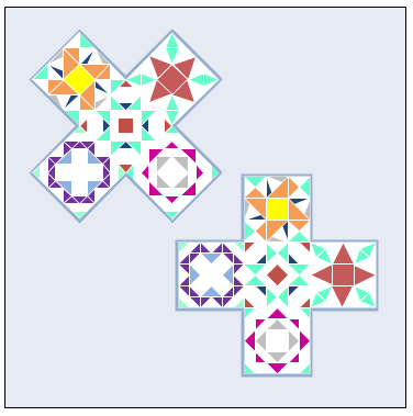 Charly & Ben's Crafty Corner: What can you do with 8 blocks?