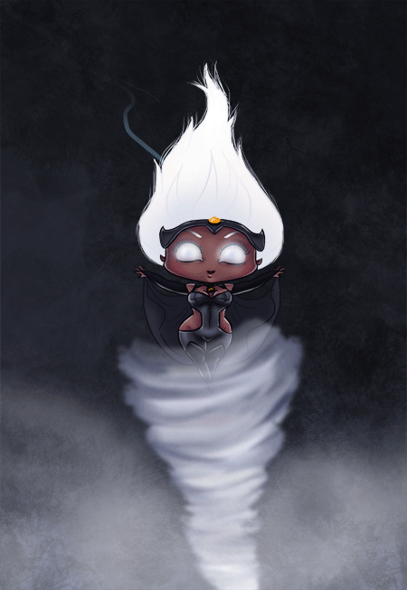 ﾟ･ﾟ･:,｡☆ Le dessin de ma vie...ou pas ☆｡,:･ﾟ･ﾟ: [GIF] Chibi Storm!