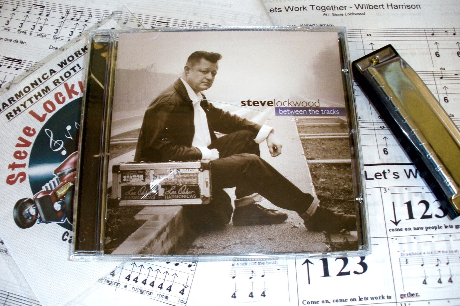 Miltoncontact: Steve Lockwood – Between the Tracks: Music Review