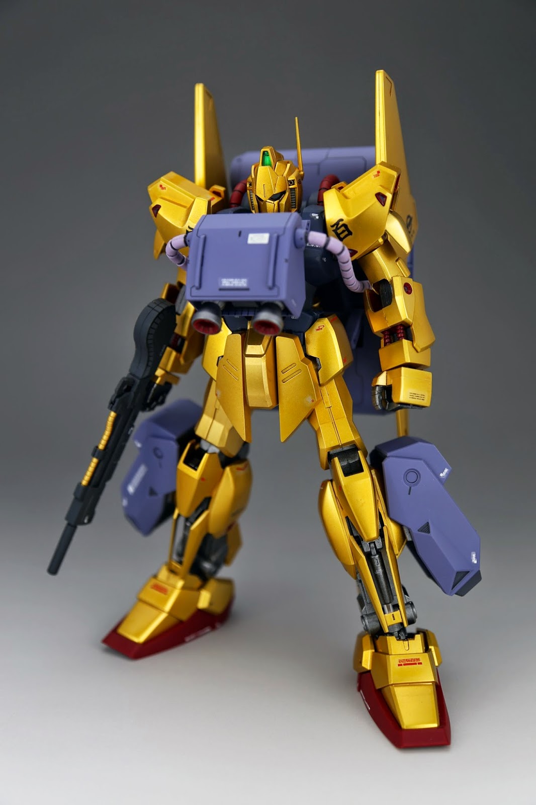 Gundam Family: MG 1/100bMSN-00100 Hyaku-Shiki + Ballute System Painted ...