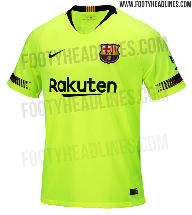 FC Barcelona 18-19 Away Kit Leaked - Footy Headlines