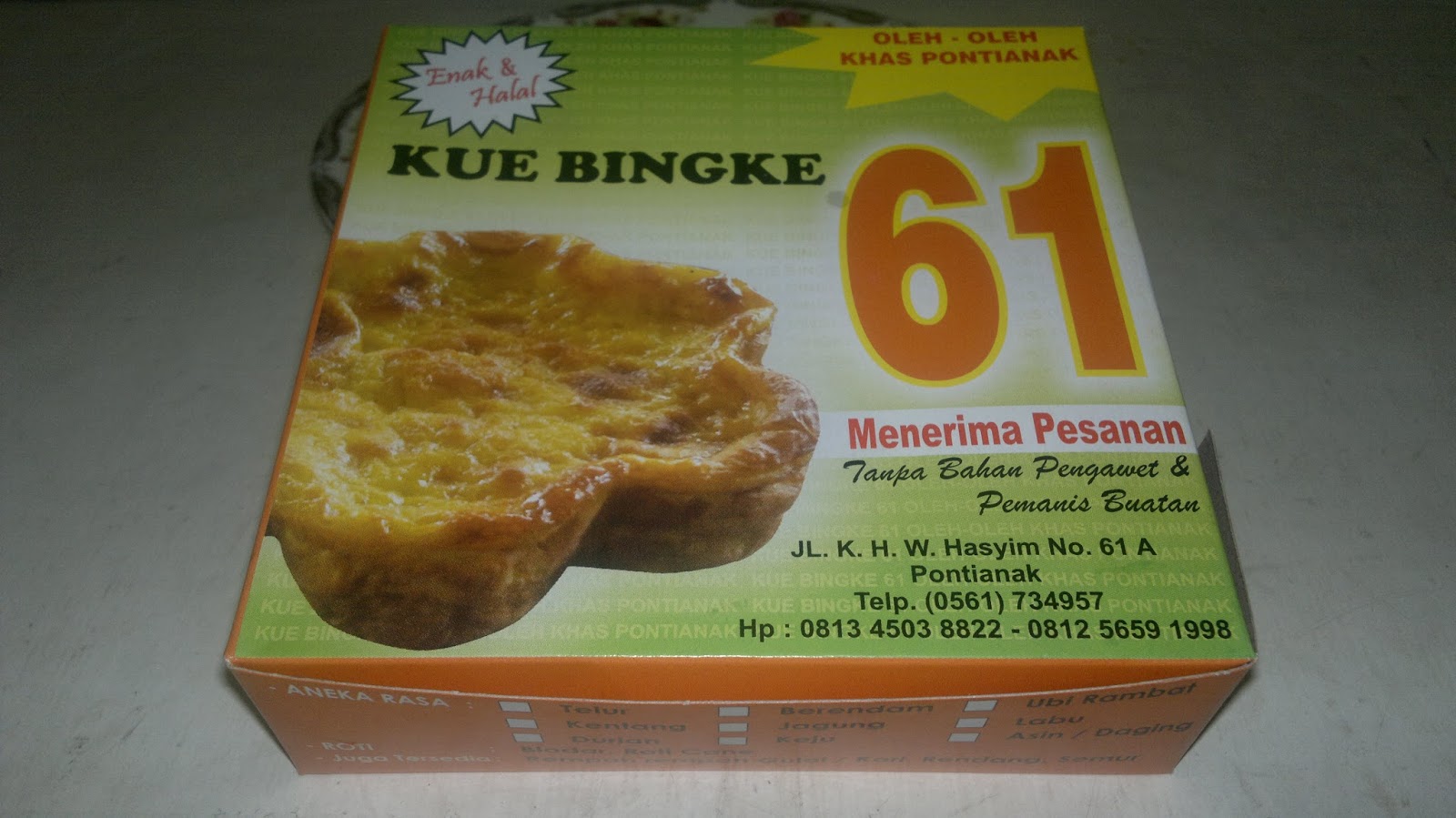 BINGKA 61 KHAS PONTIANAK
