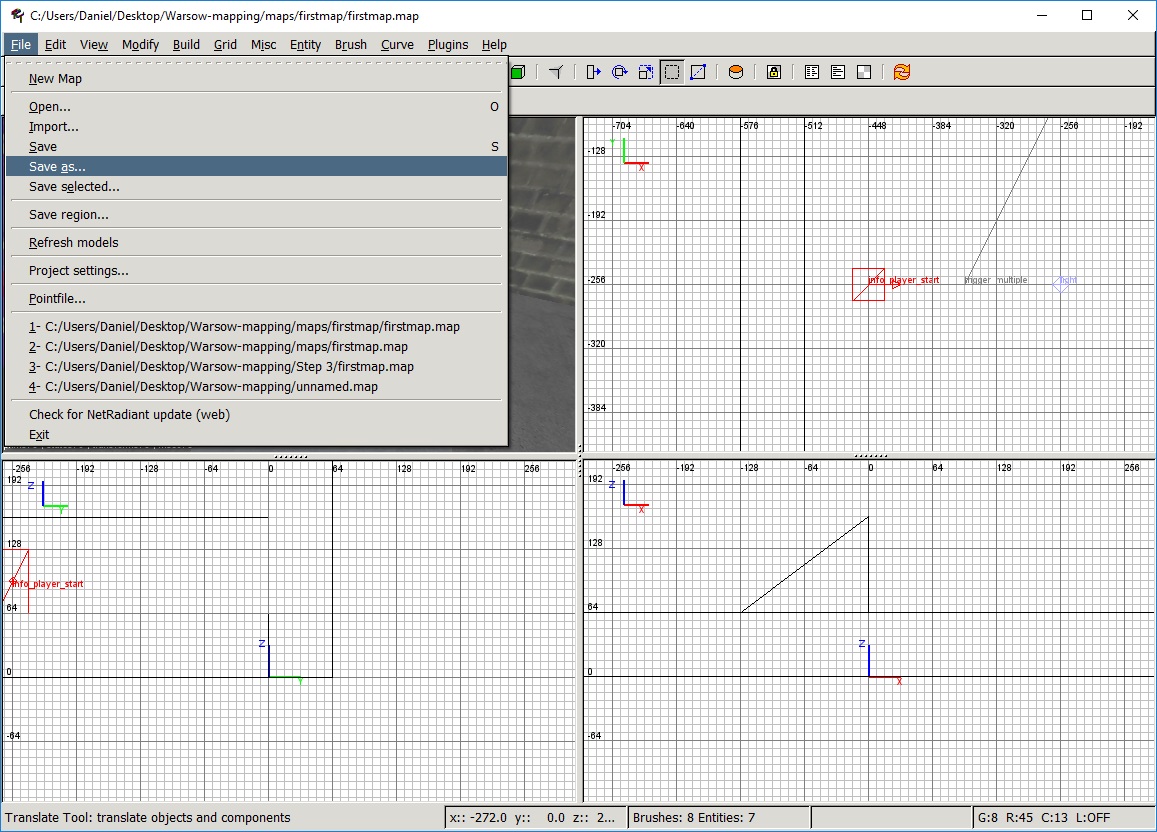 Step 3 - Saving & Compiling