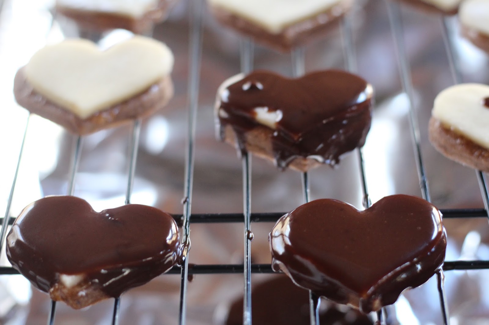 Sacher Torte Heart Cookies – Diary of a Mad Hausfrau