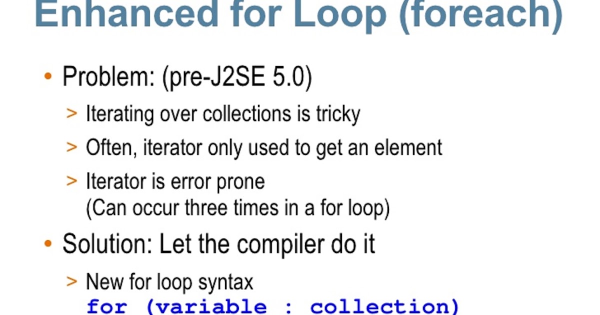 How Foreach Or Enhanced For Loop Works In Java Example