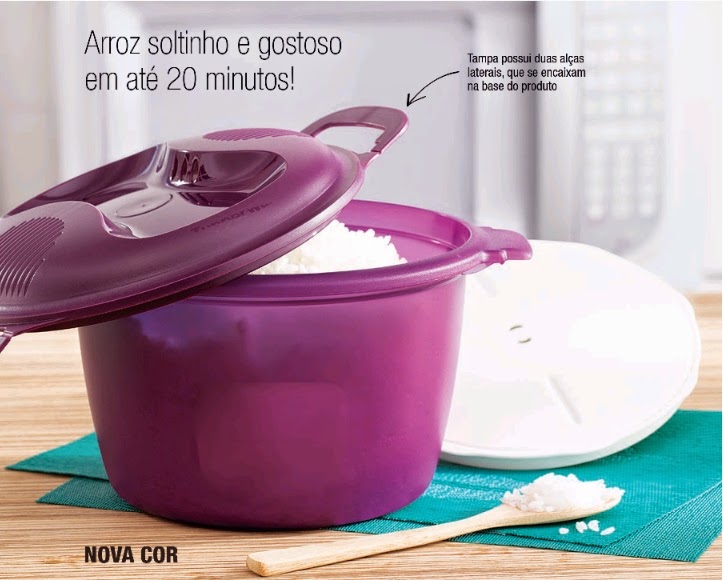 Vivi Demillus e Tupperware: Micro Arroz Tupperware